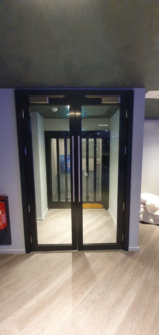 Glass Fire Doors - Compass Partitions - Glazed Partitioning Supplier ...