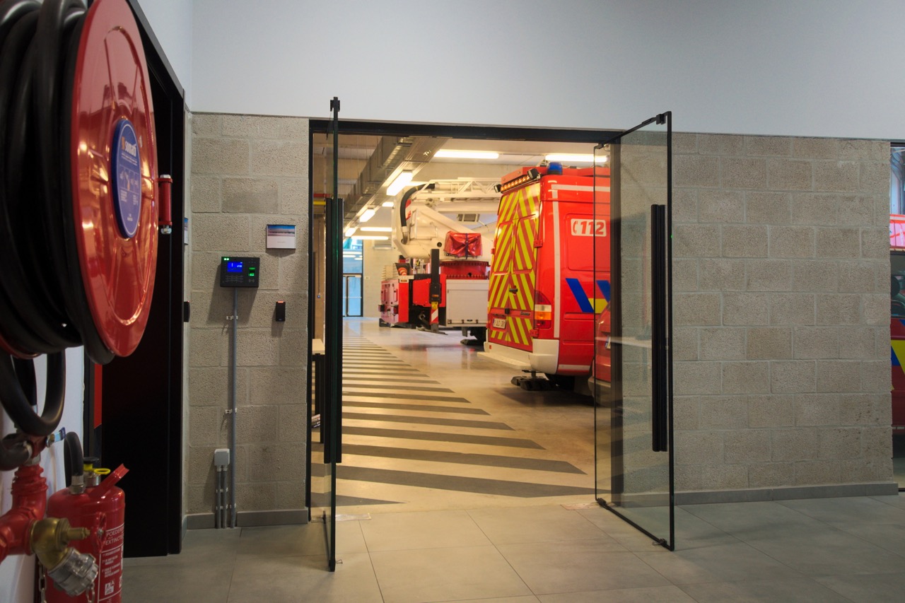Glass Fire Doors - Compass Partitions - Glazed Partitioning Supplier ...